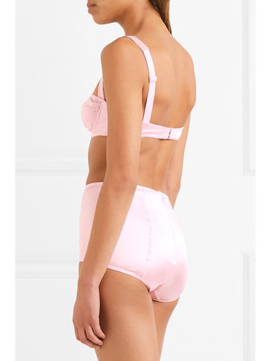 Dolce And Gabbana Stretch Silk Satin Briefs Net A Porter Com